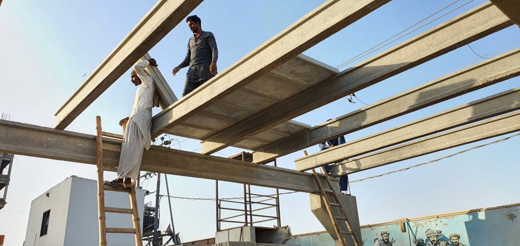 Concrete Precast Girder Slab Roofing System - Pak Nation Crete